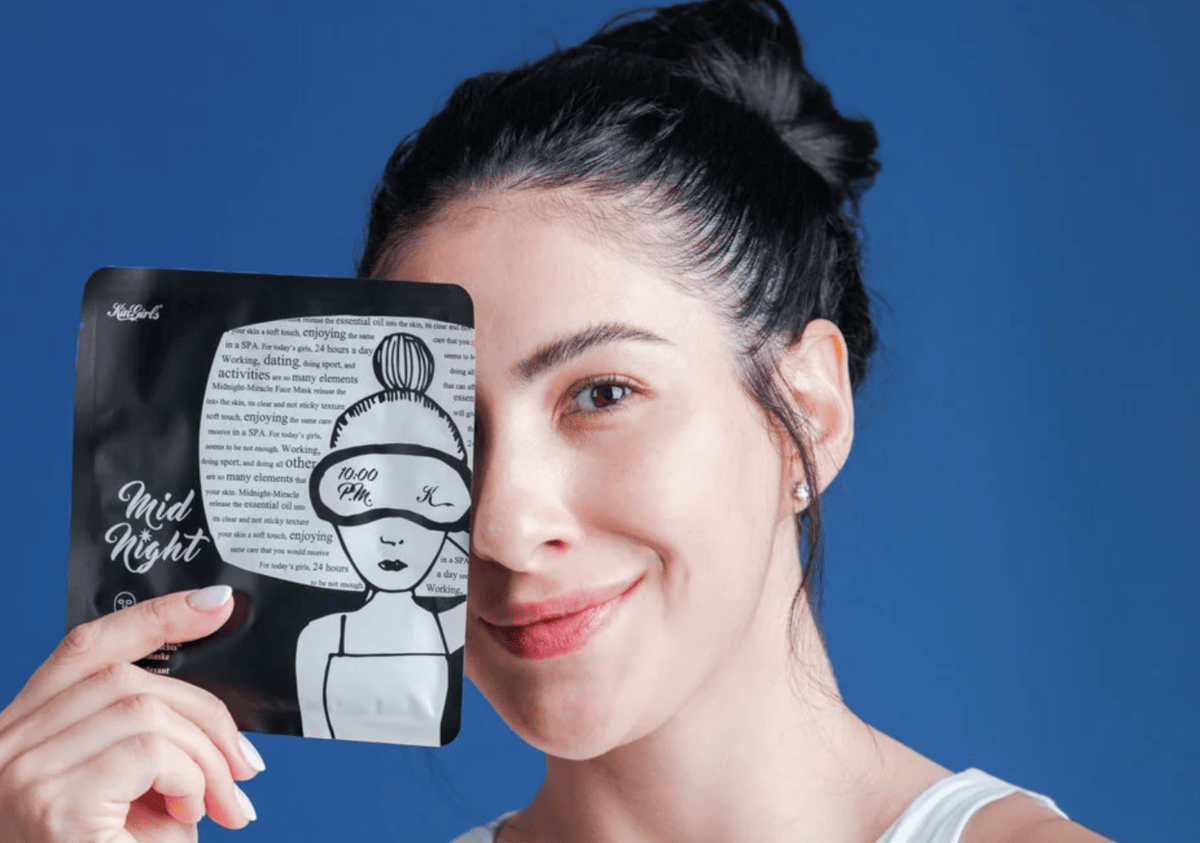 Night-time Skincare Routine with the KinGirls Midnight Face Mask ...
