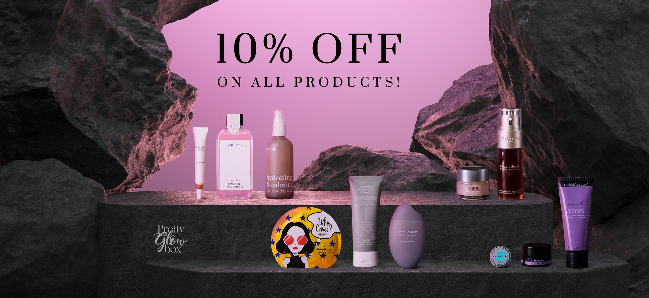 Best Skin Care Beauty Box - Pretty Glow Box