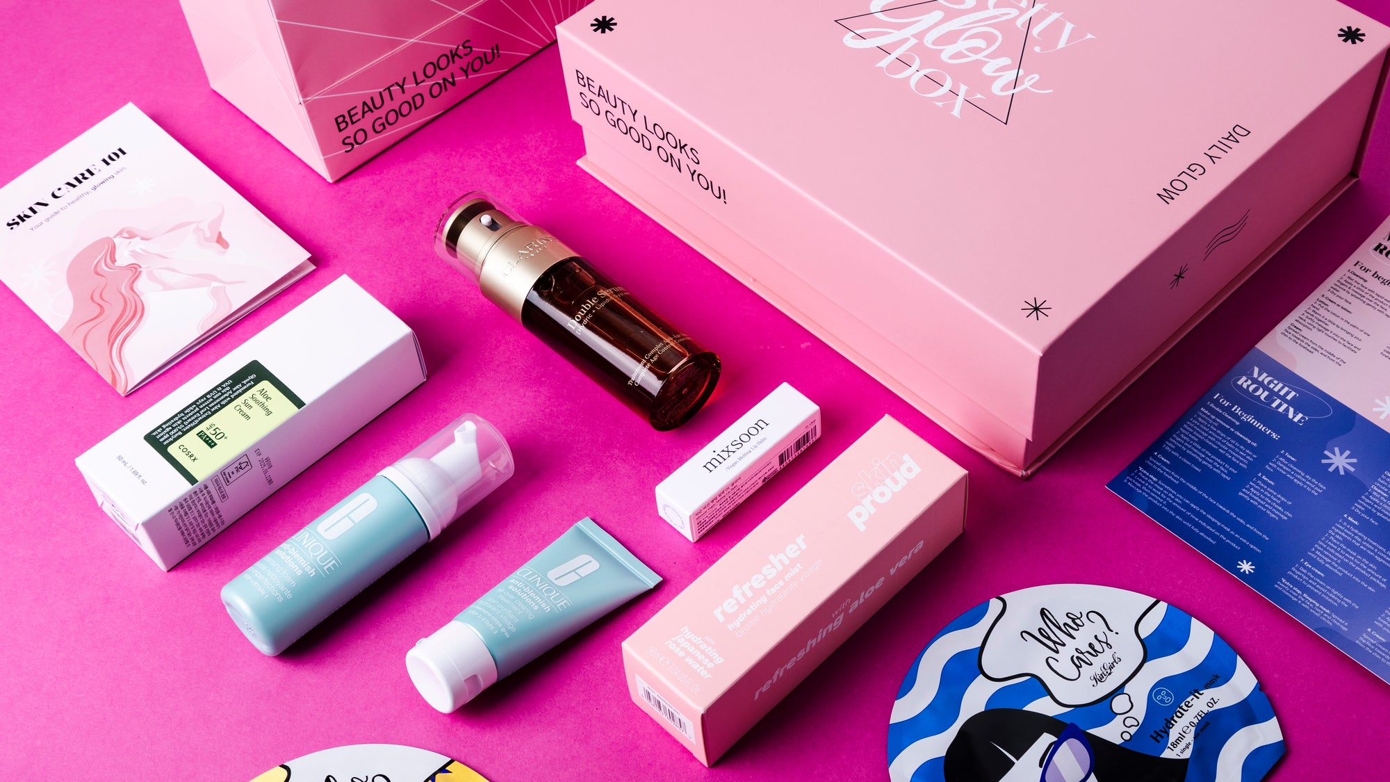 Best Skin Care Beauty Box - Pretty Glow Box