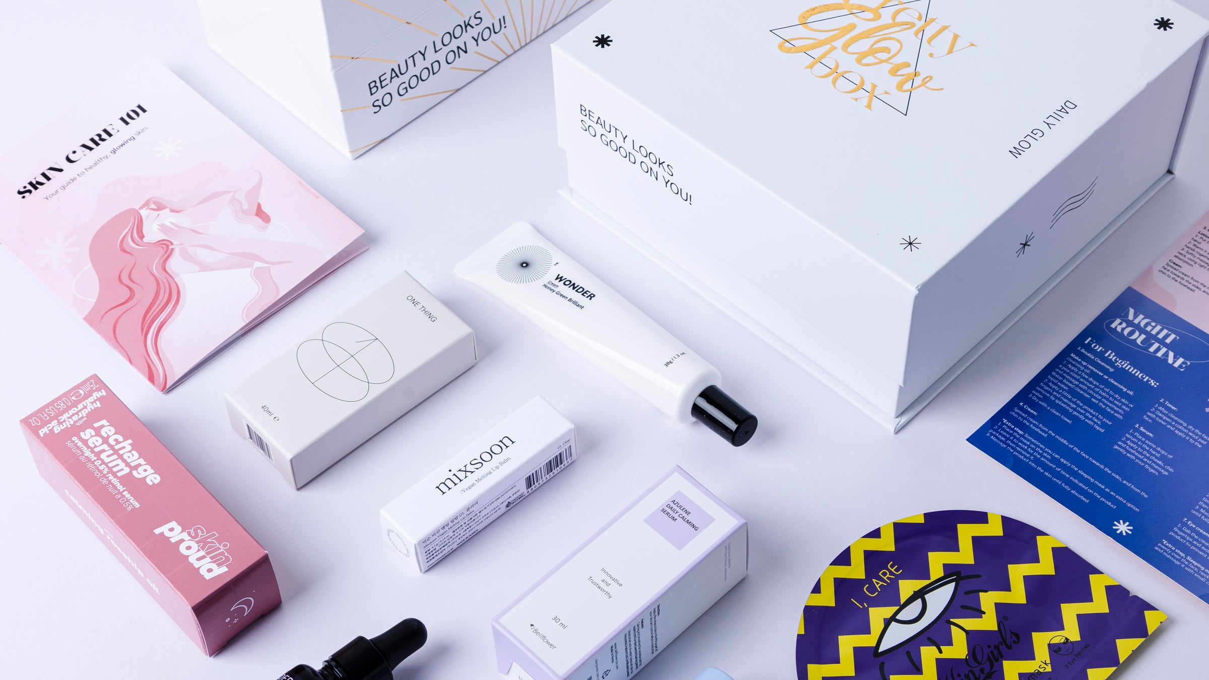 Best Skin Care Beauty Box - Pretty Glow Box